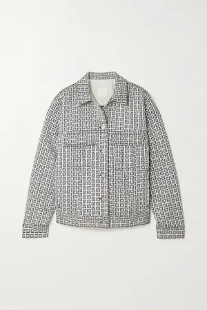 Givenchy Jacquard Trucker Jacket