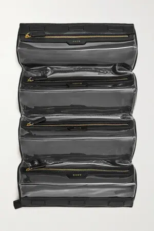 ANYA HINDMARCH Night And Day Recycled Shell, Pvc And Leather Cosmetics Case