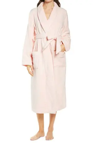 Nordstrom Hydro Cotton Terry Robe Pink Veil Rose