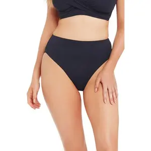 SEA LEVEL Retro High Waisted Bikini Bottom - Night Sky