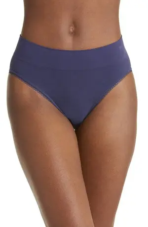 Wacoal Feeling Flexible High Cut Briefs Eclipse