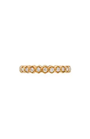 Sethi Couture Regency Diamond Band Ring - Rose Gold