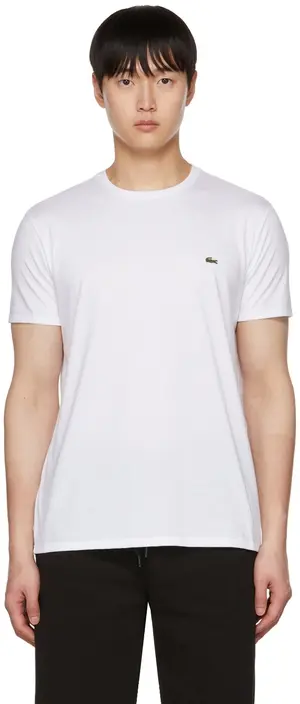 Lacoste Lacoste Black Classic T-Shirt - 001 White