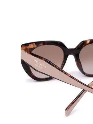 Prada Cat-eye Sunglasses - Brown