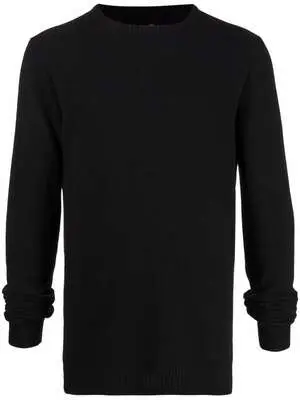 Rick Owens Crew-neck Rib-trimmed Jumper