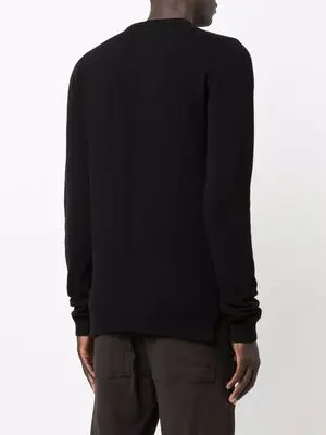 Rick Owens Crew-neck Rib-trimmed Jumper