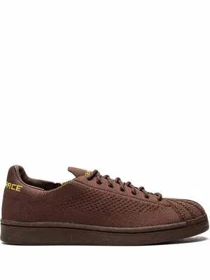 Adidas X Pharrell Superstar Primeknit Sneakers - Brown