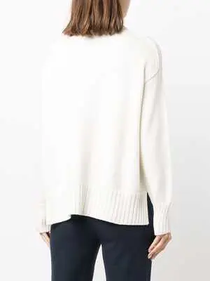 DRUMOHR Drop Shoulder Roll Neck Sweater