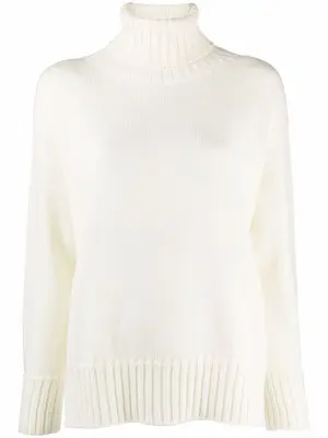 DRUMOHR Drop Shoulder Roll Neck Sweater