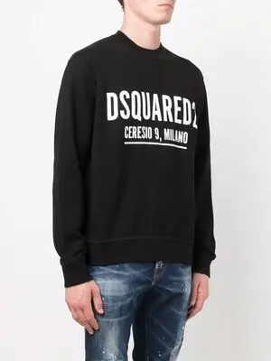 Dsquared2 Logo-print Sweatshirt - Black