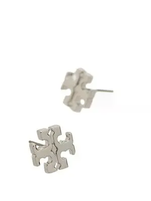 Tory Burch Kira Stud Earrings - Silver