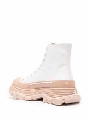 Alexander McQueen Tread Slick Lace-up Ankle Boots