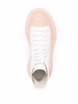 Alexander McQueen Tread Slick Lace-up Ankle Boots