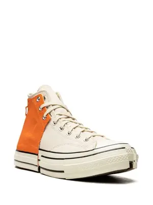 CONVERSE X Feng Chen Wang Chuck 70 2-in-1 High-top Sneakers - White