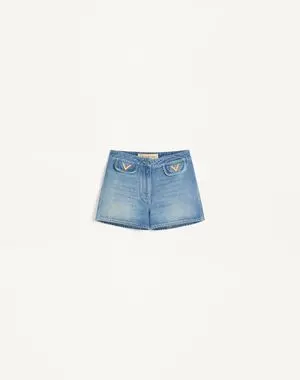 Valentino Garavani Slim Fit Bottoms For Women