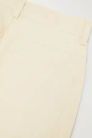 Acne Studios Distressed High-rise Straight-leg Jeans