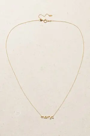 PERSEE Mama 18-karat Diamond Pendant Necklace