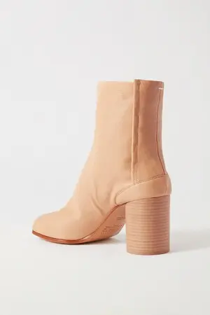 MAISON MARGIELA Tabi Split-toe Leather Ankle Boots - Neutrals