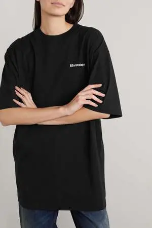 Balenciaga Oversized Embroidered T-shirt