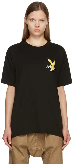 Amiri Playboy Edition Cover Bunny T-Shirt In Black - 24% Off