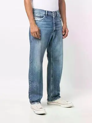 DIESEL® Light Wash Wide Leg Jeans