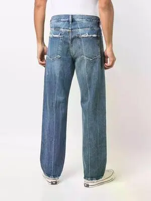DIESEL® Light Wash Wide Leg Jeans