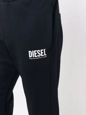 DIESEL® Logo Drawstring Tracksuit Bottoms - Blue