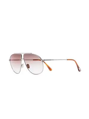 TOM FORD Riley Aviator-frame Sunglasses