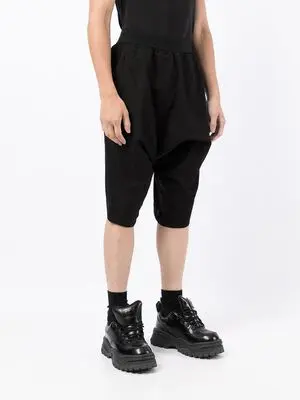 JULIUS Flap-pocket Drop-crotch Shorts