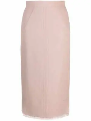 N°21 Lace-trimmed Pencil Skirt