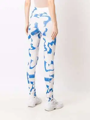 Remain Birger Christensen Paint-splatter Leggings