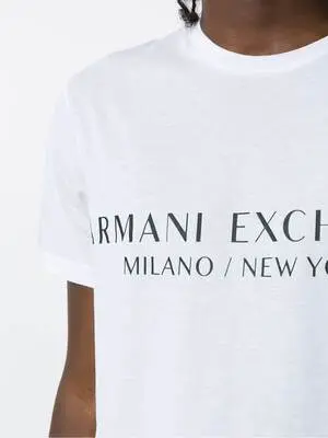 Armani Exchange Logo-print Cotton T-shirt