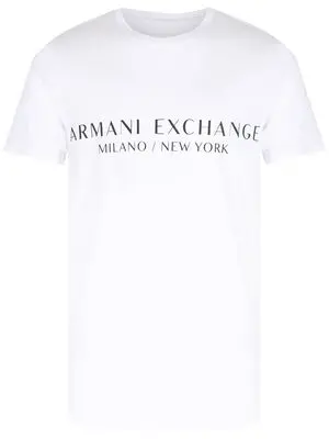 Armani Exchange Logo-print Cotton T-shirt