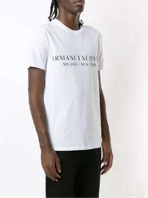 Armani Exchange Logo-print Cotton T-shirt