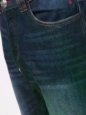 Philipp Plein Carrot Fit Straight-leg Jeans - Blue