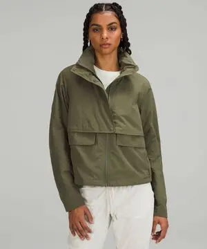 Lululemon Lululemon Classic-Fit Jacket Medium Olive