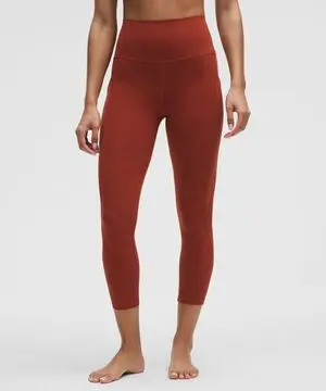 Lululemon Lululemon Align™ High-Rise Crop With Pockets 23" Cayenne