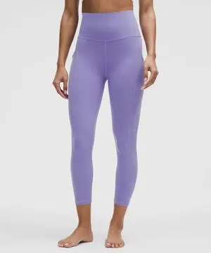 Lululemon Lululemon Align™ High-Rise Crop With Pockets 23" Dark Lavender