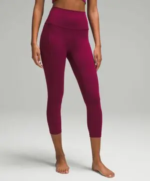 Lululemon Lululemon Align™ High-Rise Crop With Pockets 23" Deep Luxe