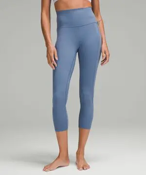 Lululemon Lululemon Align™ High-Rise Crop With Pockets 23" Oasis Blue