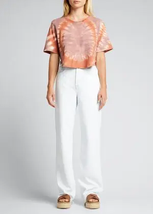 GRLFRND GRLFRND Brooklyn High-Rise Straight Jeans - Zuma