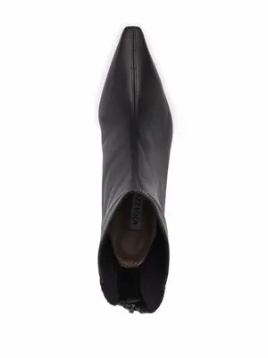 AQUAZZURA Saint Honore' 45mm Ankle Boots - Black