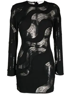 Stella McCartney Makenzie Wave Lace-insert Dress