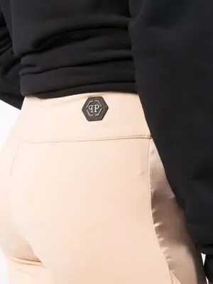 Philipp Plein Panelled Biker Leggings