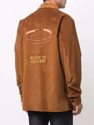 COUNTY OF MILAN Corduroy Long-sleeve Shirt