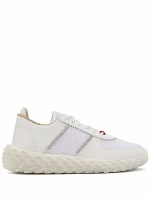 GIUSEPPE ZANOTTI Urchin Calf Leather Sneakers - White