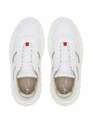 GIUSEPPE ZANOTTI Urchin Calf Leather Sneakers - White