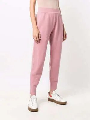 Alberta Ferretti Cashmere-wool Blend Knit Joggers
