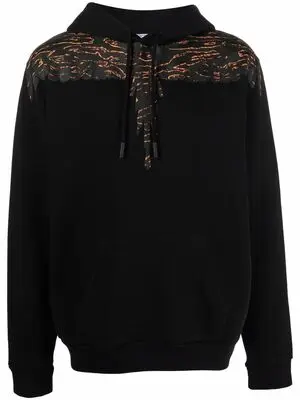 COUNTY OF MILAN Marcelo Burlon Wings Print Hoodie