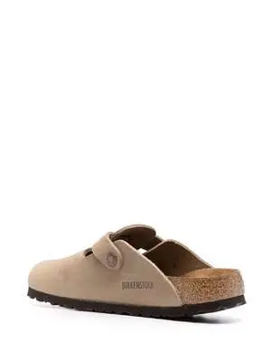 BIRKENSTOCK Closed-tie Leather Mules